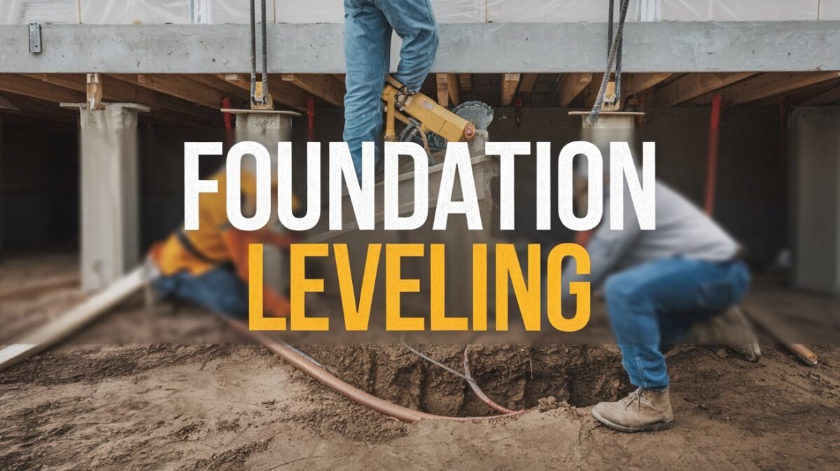 Foundation Leveling: Process, Costs & Contractor Tips - RowHouseBlog